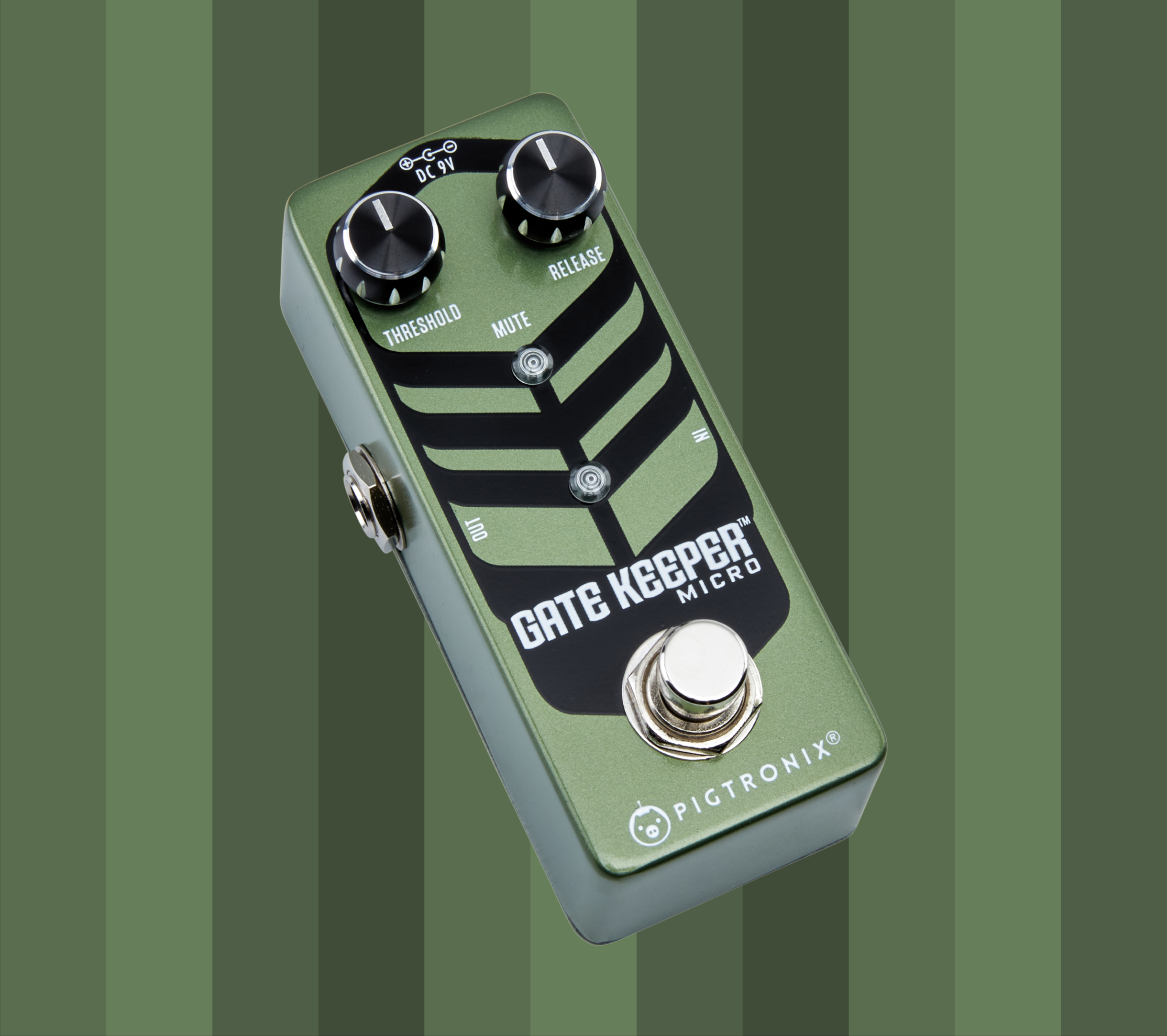 Pigtronix Gate Keeper Mini High Speed Noise Gate Pedal - The Music Den