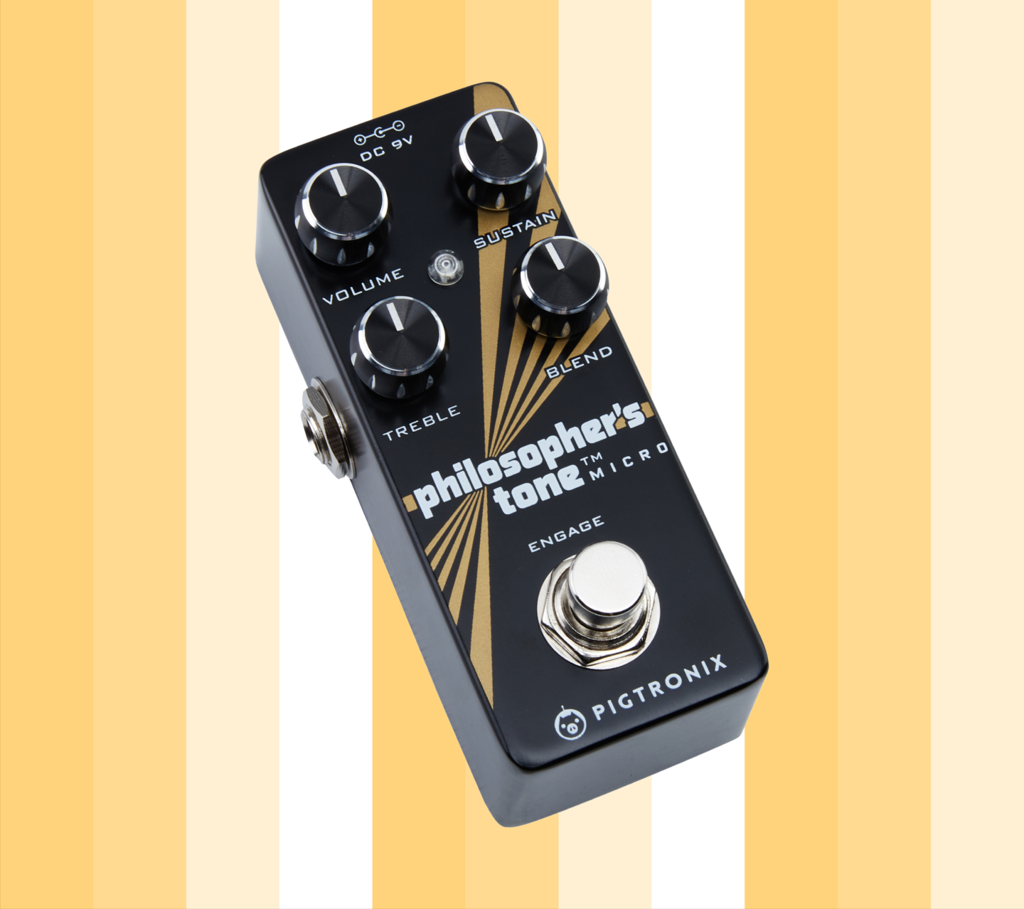 Pigtronix Philosophers Tone Micro Optical Compressor Sustainer Pedal ...